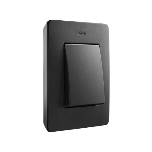 Marco para 1 elemento grafito base aluminio Simon 82 Detail Original ...