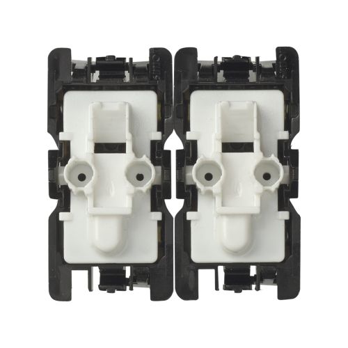 Set of 2 crossover switches 10 AX 250V~ with quick terminal connection ...