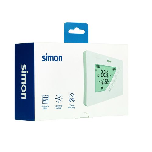 Termostato Digital Programable Semanal Simon | SIMON