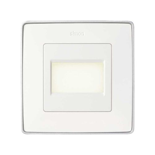 Diffuser plate two-colour for wait/enter solution white Simon 82 | SIMON