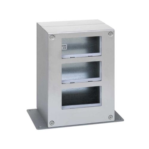 Torreta metálica de 3 alturas y 2 caras para 6 elementos por cara acero ...