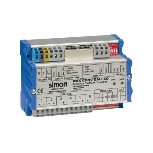 DALI to DMX protocol converter module | SIMON