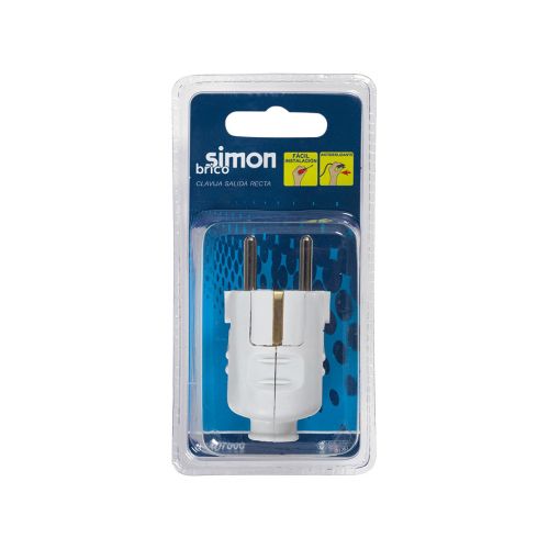 CLAVIJA 16A 250V BLANCA Simon Brico | SIMON