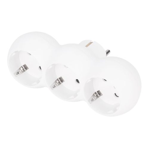 ADAPTADOR TRIPLE FRONTAL 16A 250V BLANCO Simon Brico | SIMON