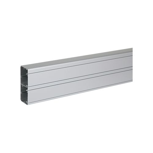 Aluminum trunking of 2m 130x55mm with 2 compartments for K45 functions ...